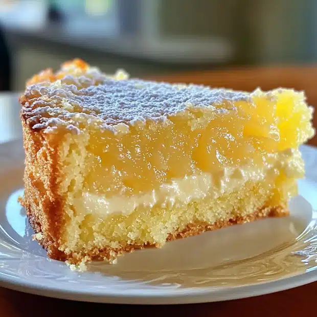 Gooey Lemon Butter Cake – Recipe Whisper