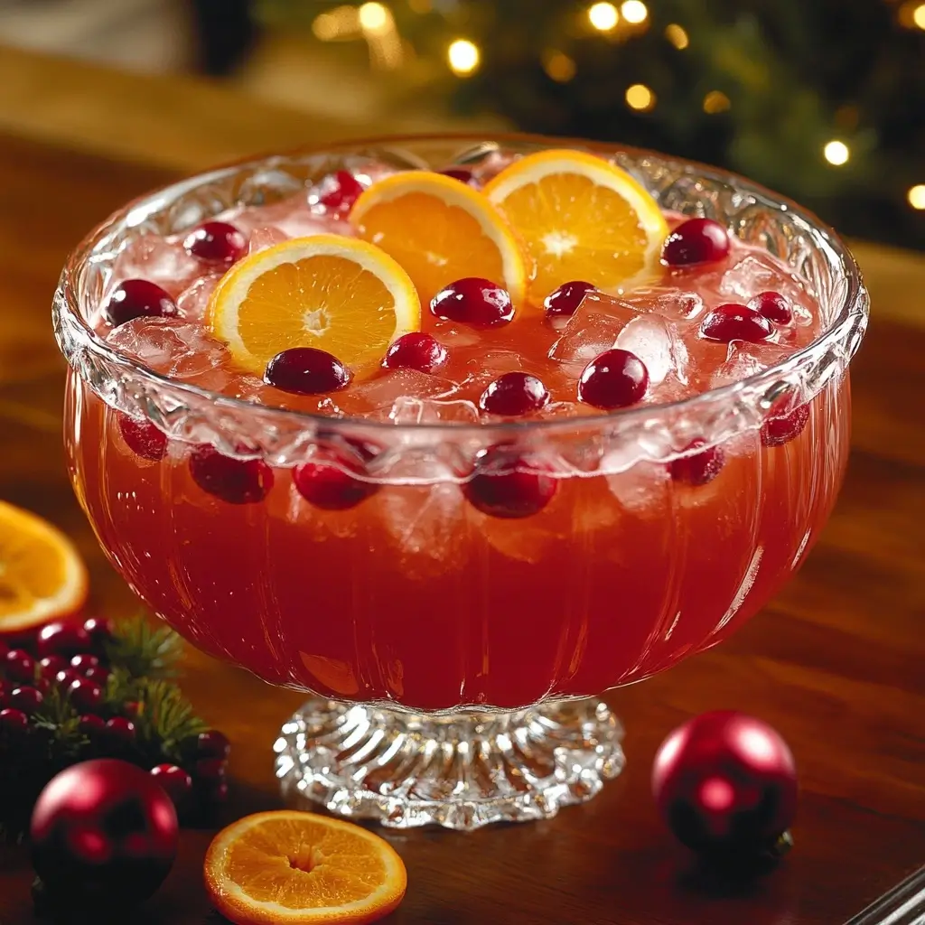 Classic Cranberry Christmas Punch recipe – Recipe Whisper