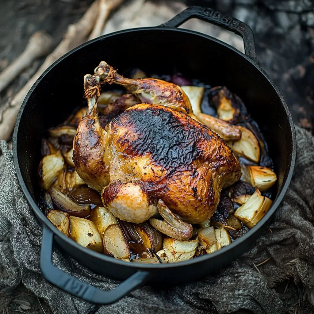 The Ultimate Dutch Oven Whole Roast Chicken Recipe – Recipe Whisper