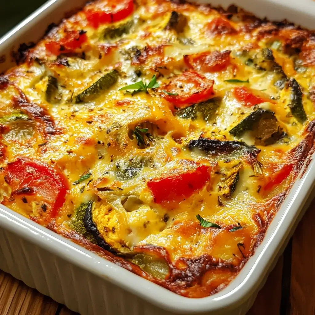 Vegetable Supreme Egg Bake Recipe – Recipe Whisper